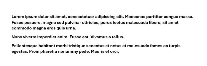 Larilyn's Tip of the Week: Microsoft Word - Filler Text