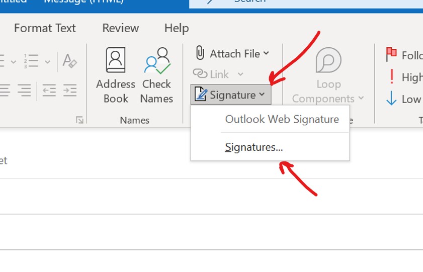 Larilyn's Tip of the Week: Microsoft Outlook - Creating a Signature