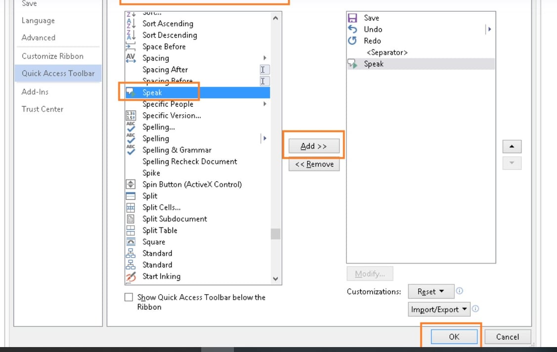 Larilyn's Tip of the Week: Microsoft Word - Having Word Speak to You