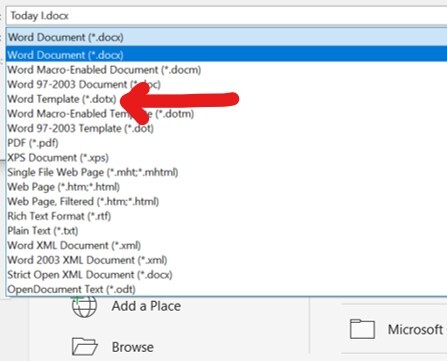 Larilyn's Tip of the Week: Microsoft Word - Creating a Template